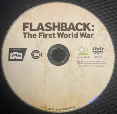 Flashback: The First World War DVD (2015, Go Entertainment) DISC ONLY ...