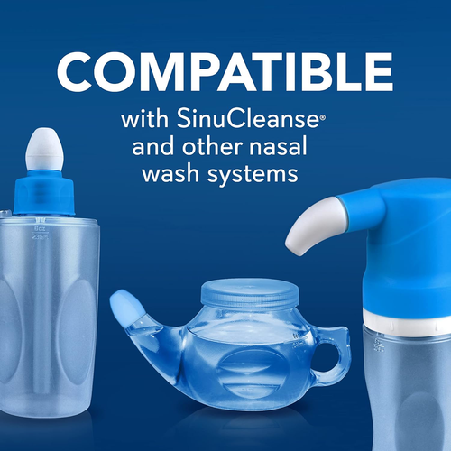 SinuCleanse Pre-Mixed Saline Packets for Sinus Rinse and Nasal Irrigation 100 in | eBay