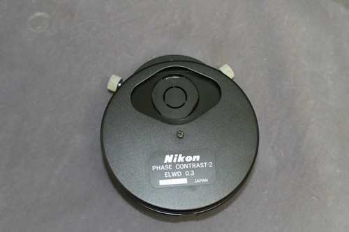 Nikon Diaphot Microscope Phase Contrast-2 ELWD 0.3 turret/condenser ...