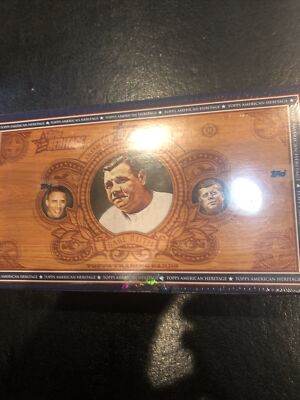 2009 Topps American Heritage Sealed Hobby Box Collectible Rare Relic ...