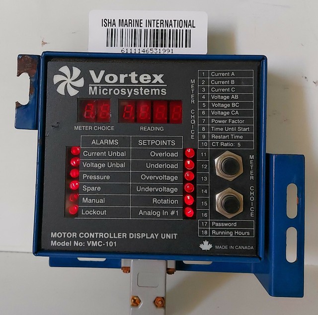 Vortex Microsystems VMC-101 Motor Controller Display Unit for sale ...