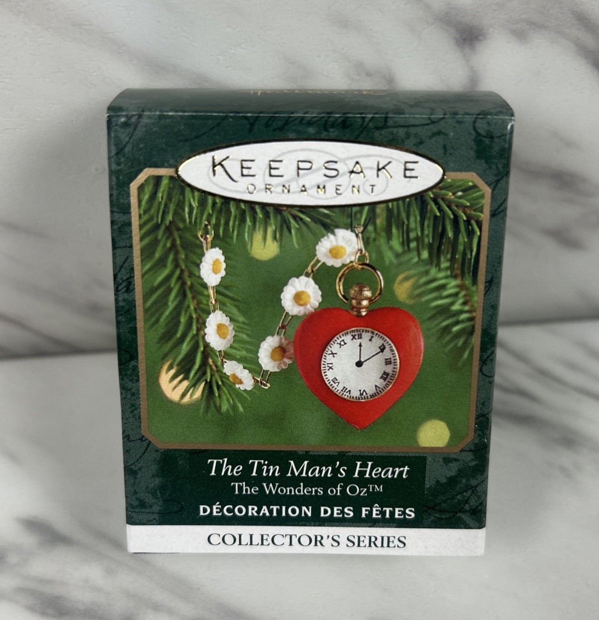 Hallmark Mini Ornament 2000 THE TIN MAN'S HEART 2nd in The Wonders of ...