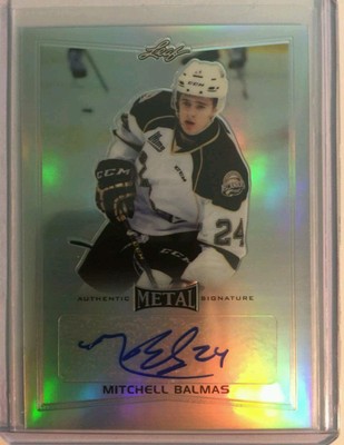 2015-16 Leaf Metal Signature Mitchell Balmas 15/16 | eBay