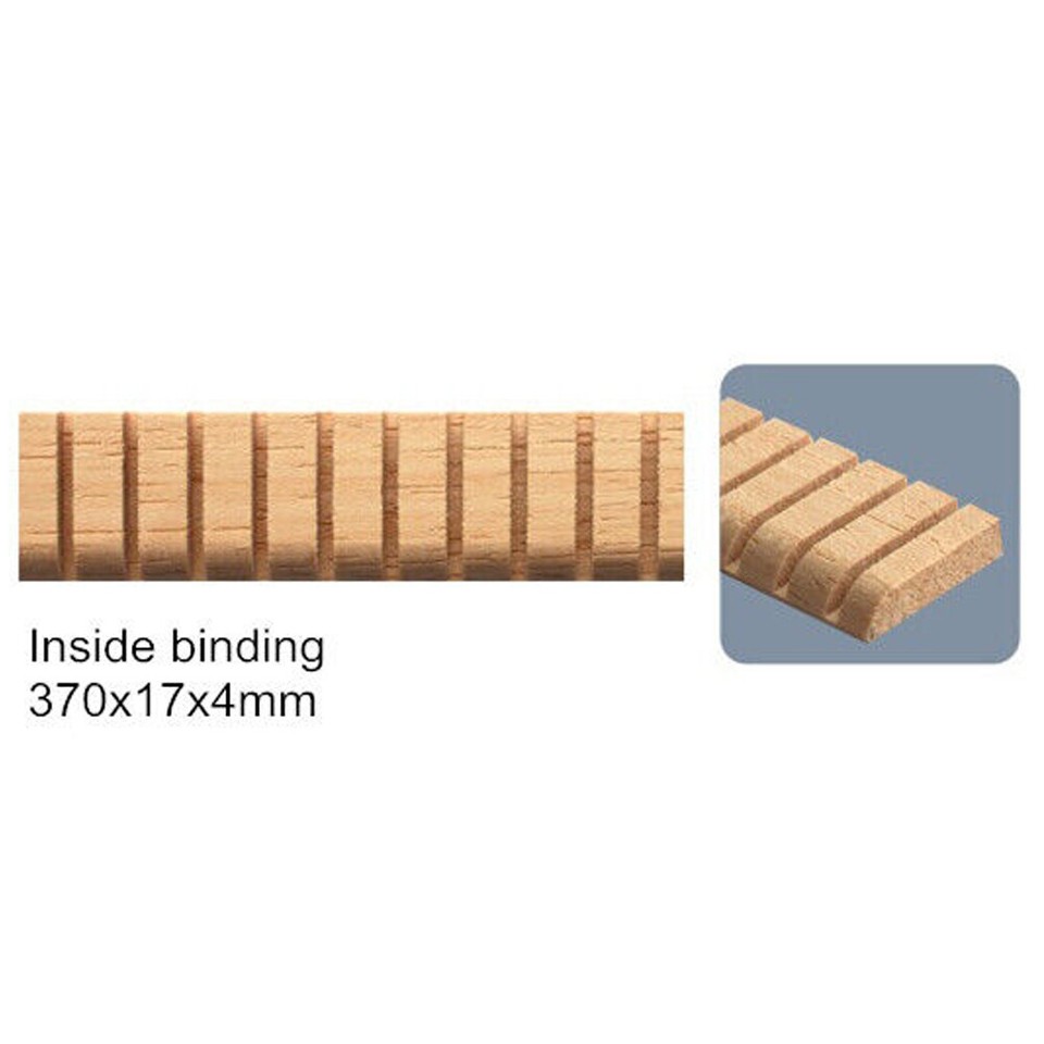 50x Guitar Strip Kerfing Inside Binding Spruce Wood Lining Luthier ...