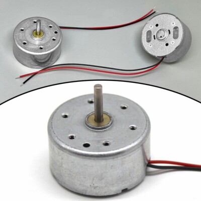 RF-300CA RC-300 DC 3V,5V,6V 10300RPM Mini 24mm Round Electric Motor 2mm ...