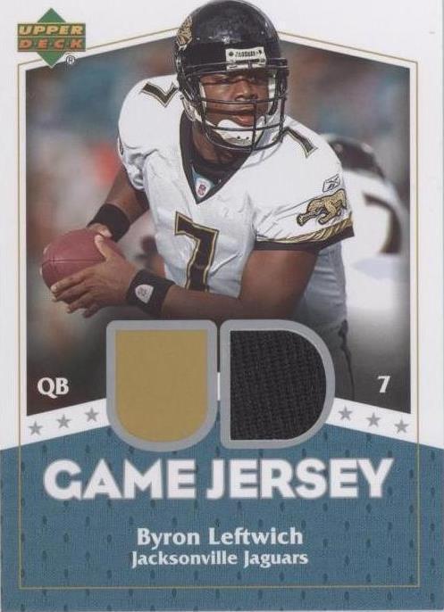 2007 Upper Deck - Ud Game Jersey Byron Leftwich #UDGJ-BL (MEM) for sale ...
