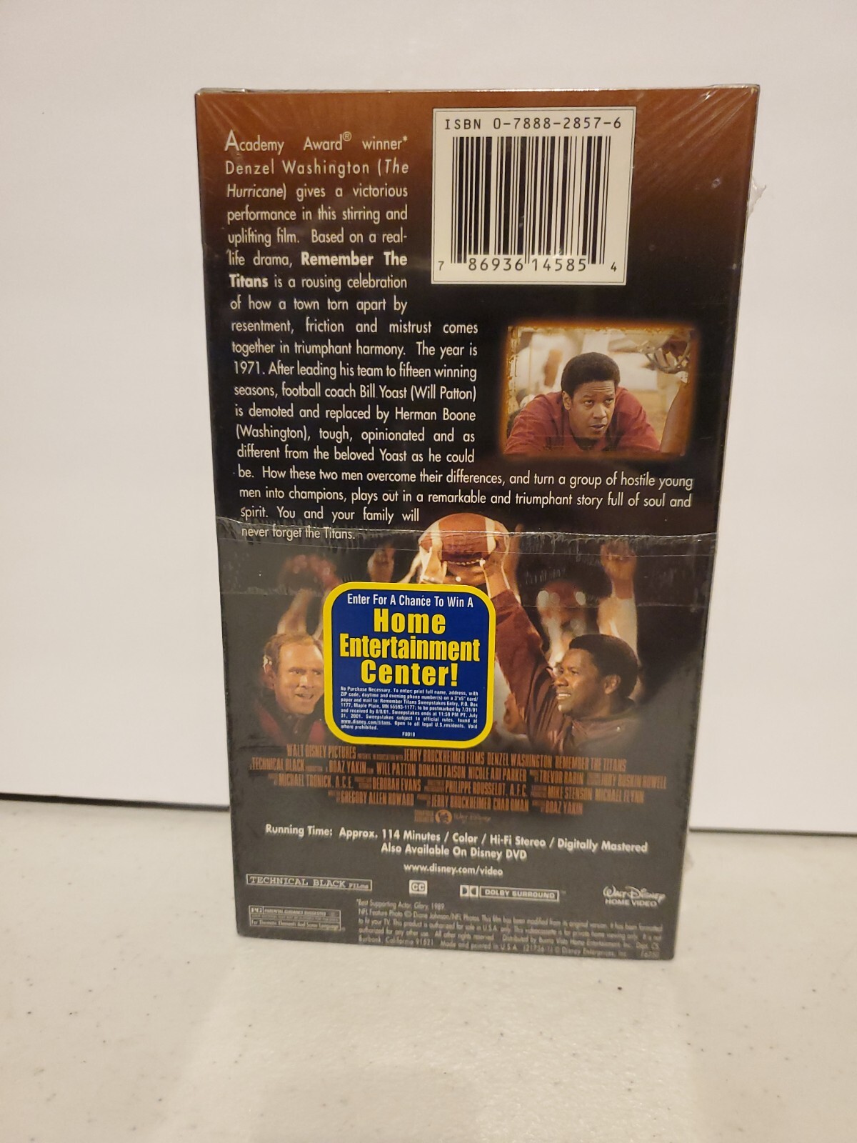Remember the Titans (VHS, 2001) Brand New Sealed Denzel Washington ...