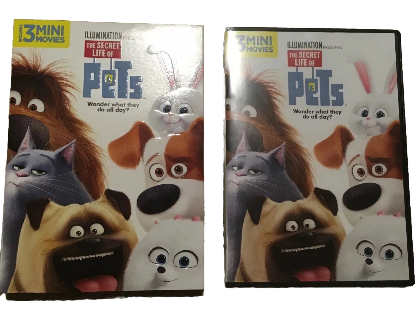 The Secret Life of Pets (2016 DVD) Brand New Still Wrapped Cardboard ...