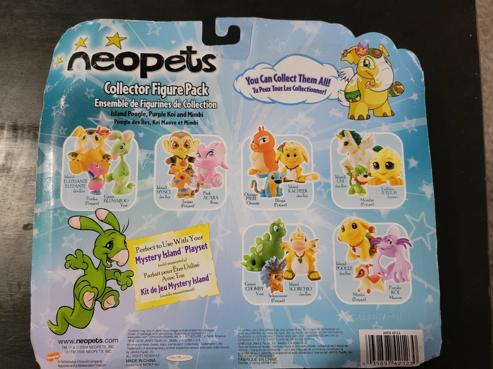 Neopets Collector Figure Pack Series 2 Lot Bundle JakksPacific ...
