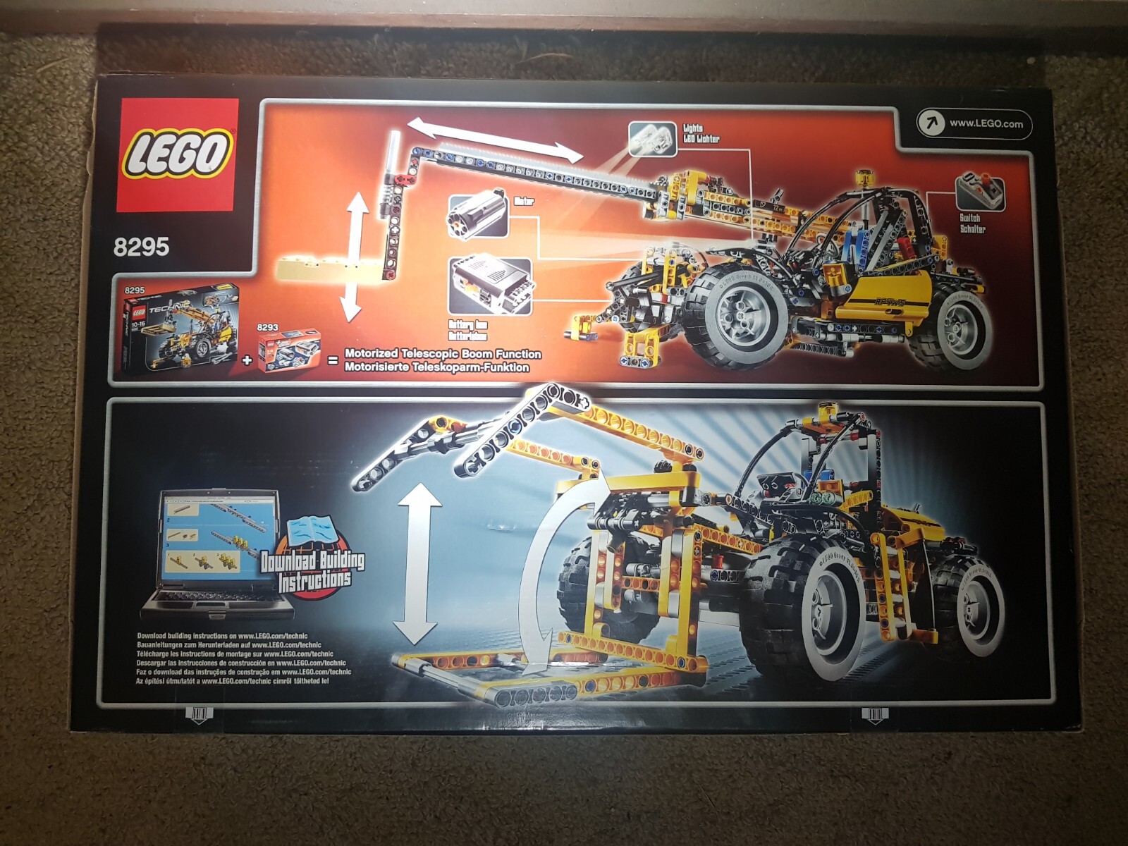 LEGO TECHNIC: Telescopic Handler (8295) for sale online | eBay