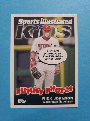 NICK JOHNSON & RANDY JOHNSON 2006 TOPPS OPENING DAY BASEBALL CARD # 16 ...