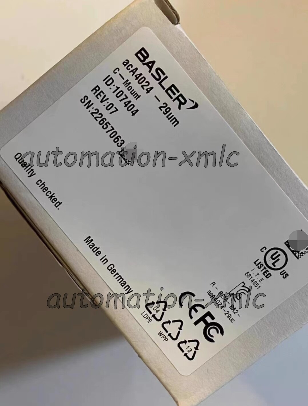 1PCS acA4024-29um Basler Industrial Camera Fast FedEx or DHL for sale online | eBay