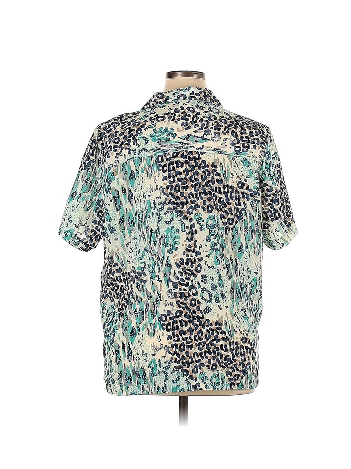 DonnKenny Classics Women Ivory Short Sleeve Blouse 1X Plus | eBay