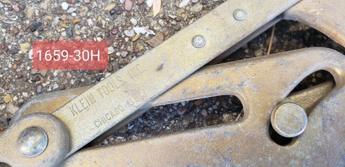 Klein 1659-30H Chicago Cable Grip for Bare or Covered Conductors 0.50 ...
