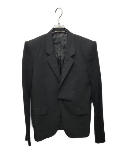 JOHN LAWRENCE SULLIVAN RIPSTOP KNIT SLEEVE SINGLE JACKET blac | eBay UK