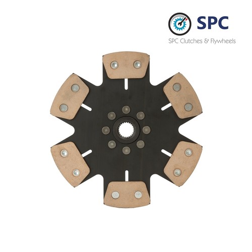SPC STAGE 4 6-PUCK RIGID RACE CLUTCH DISC Fits 2011-2014 VOLKSWAGEN ...