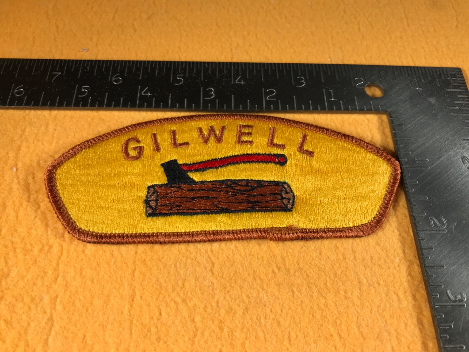 Q2-22 BOY SCOUTS OF AMERICA PATCH - GILWELL AXE | eBay