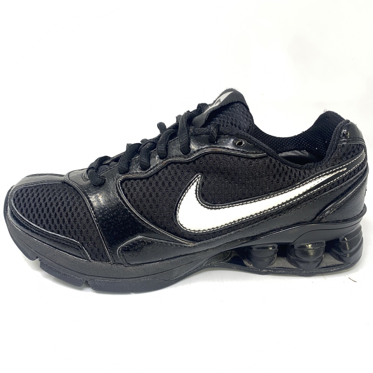 Vtg Nike Shox TG Black White Running Shoes Womens Sz 6.5 M Vtg Nike Shox TG Black White Running Shoes Womens Sz 6.5 M