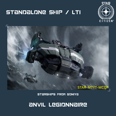 STAR CITIZEN - ANVIL LEGIONNAIRE PLUS SHADOW STRIKE - LTI - (Lifetime ...