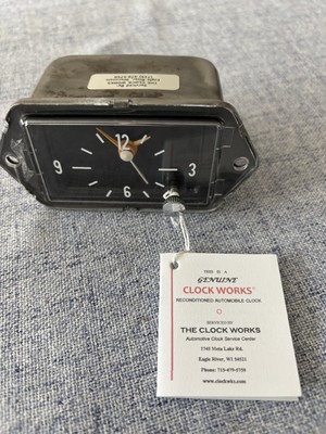 1969 1970 AMC Rebel Machine SST Clock professionally restored perfect ...