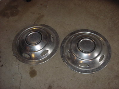 1960s 70s 19" OD MOTORHOME MOTOR HOME BUS METAL HUBCAP HUB CAP CENTER ...