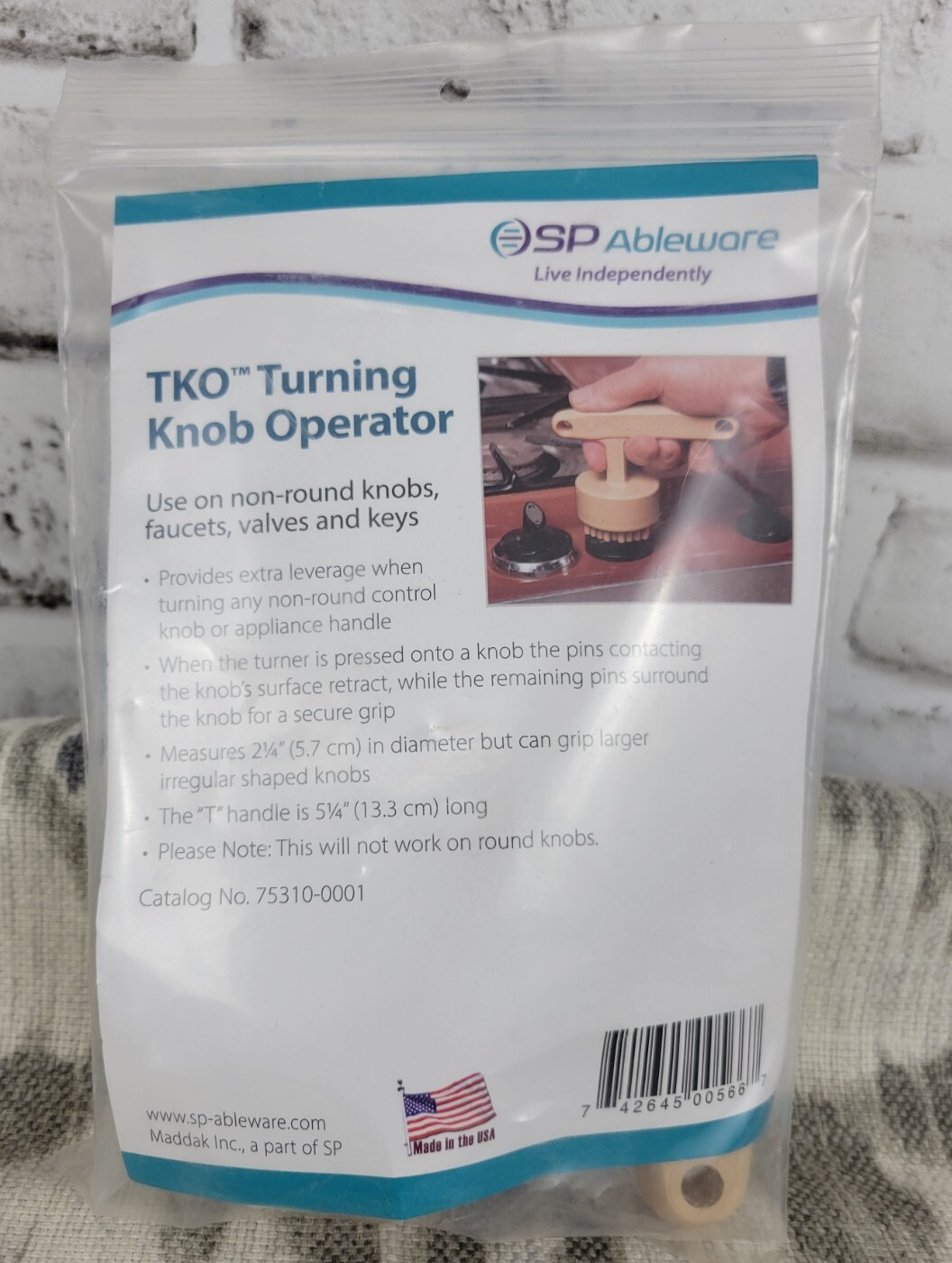 NEW SP Ableware Turning Knob Operator Made In USA Help Turn Knobs ...