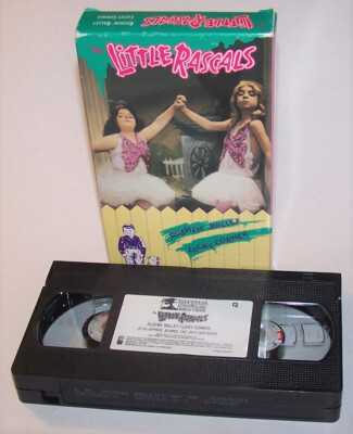 1991 The Little Rascals: Rushin' Ballet / Lucky Corner VHS Video ...