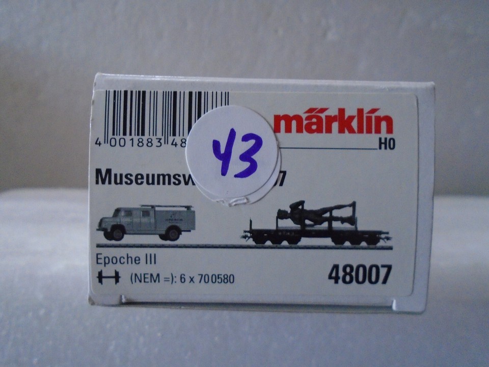 Marklin 48007 Flat Car MIB B2 | eBay