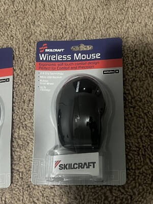 SKILCRAFT Micro USB Wireless Mouse Wireless Black Mouse | eBay