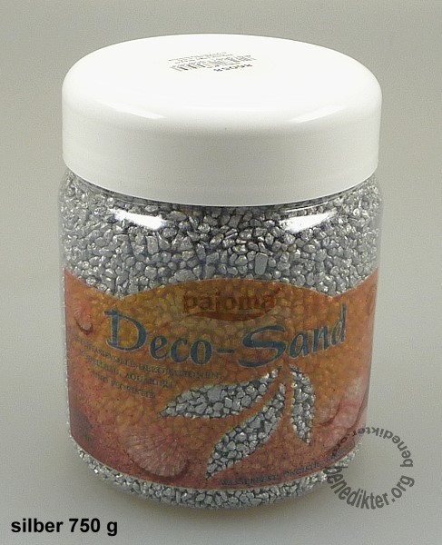 DEKO SAND 750 g WASSERFEST FARB-&UVSTABIL Granulat Farbsand Kerzensand 1kg=1,33€ | eBay