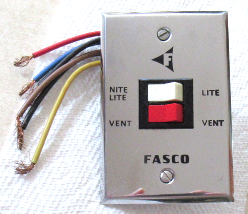 FASCO 621 Control Switch Nite Lite Vent NOS | eBay