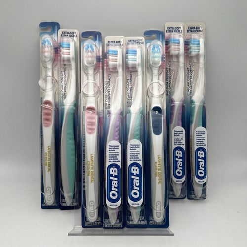 8 Pack Oral-B Gum Care Compact Extra Soft Adult Manual Toothbrushes | eBay