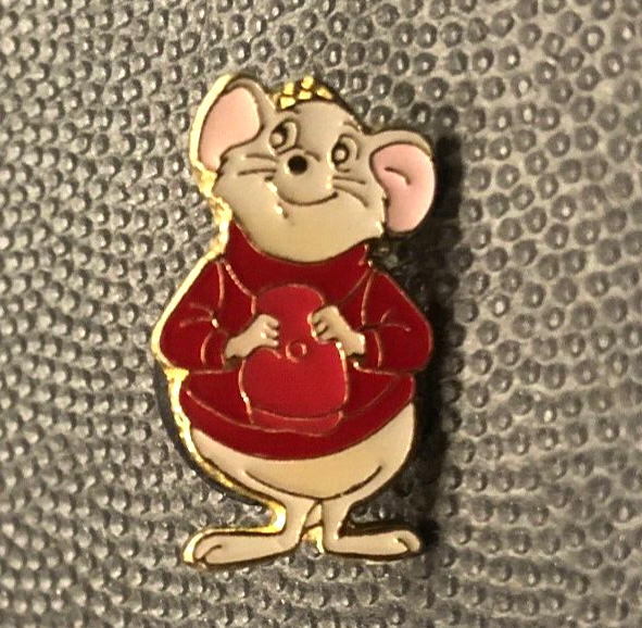 Disney Pin 19388 Bernard from the Rescuers set tiny mini VERY SMALL ...