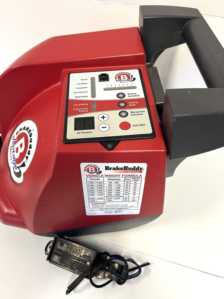BRAKE BUDDY Vantage Select CAR TOWING AUXILIARY BRAKE SYSTEM WITH ...