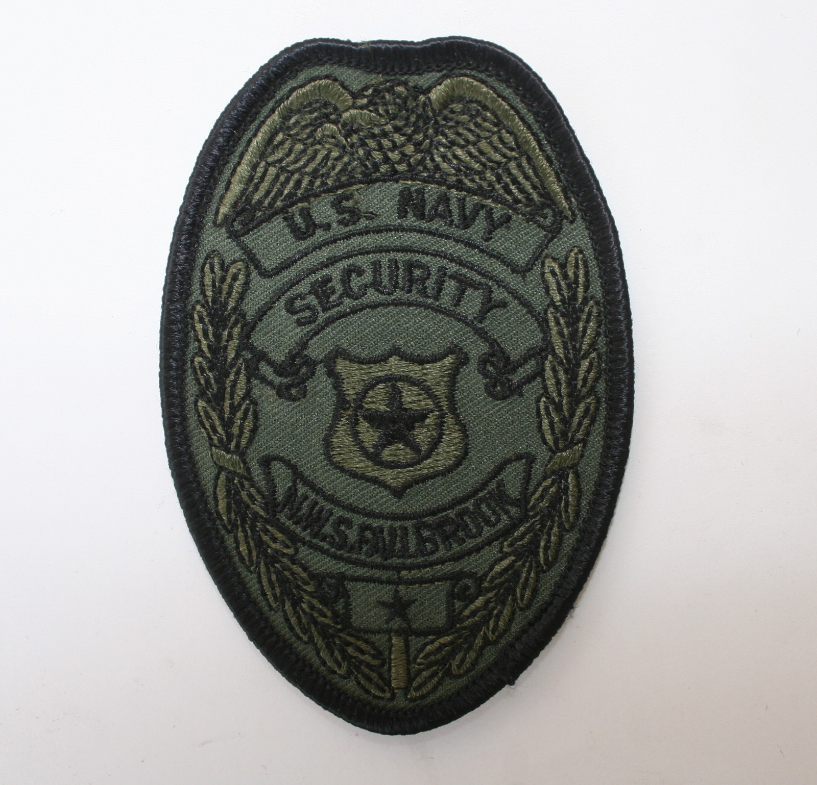 US NAVY SECURITY NWS FALL BROOK PATCH MILITARY PIN UP USA CUSTOM NAVY ...