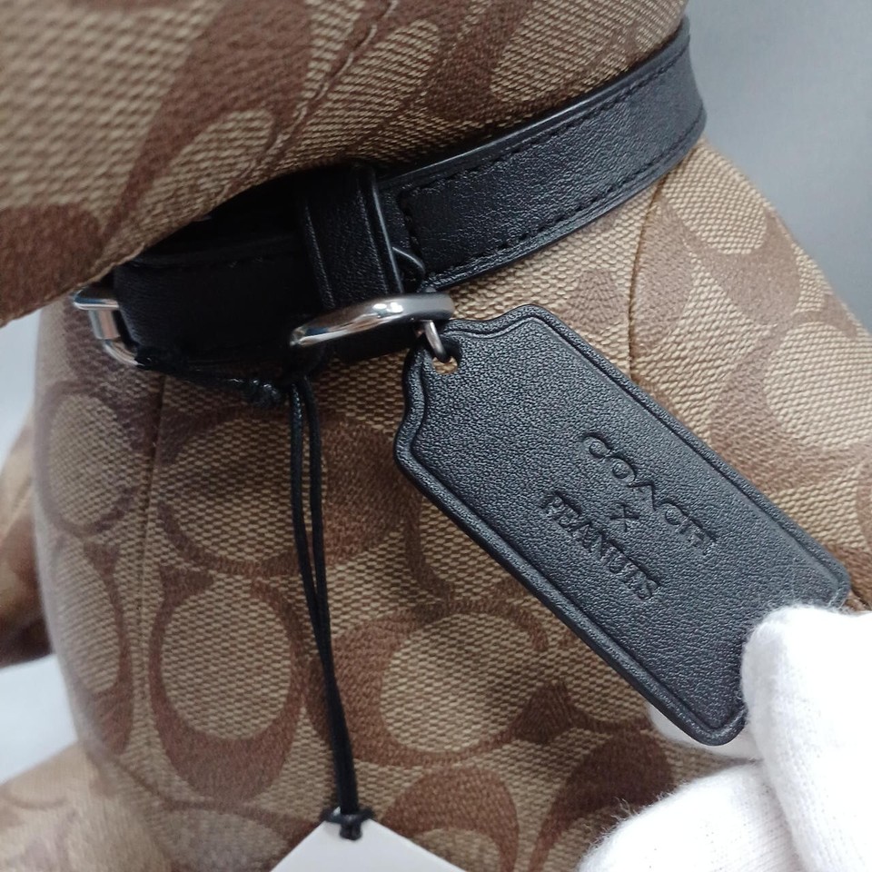 Coach X Peanuts Snoopy LARGE Plush Doll New Charlie Brown Woodstock ...