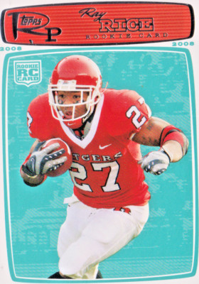 Ray Rice Baltimore Ravens /Rutgers RB Rookie Progression ROOKIE Card ...