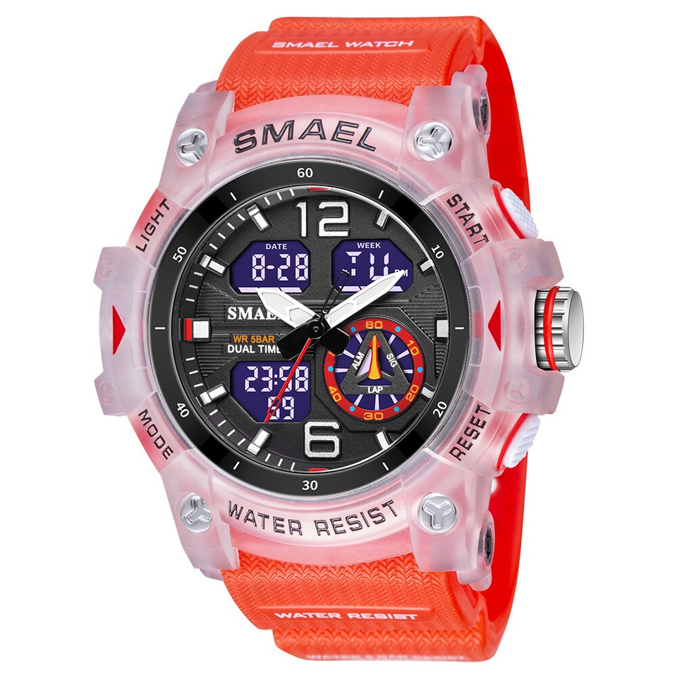 SMAEL Women Digital Watches Fashion Student Girls Sport Watch Quartz ...