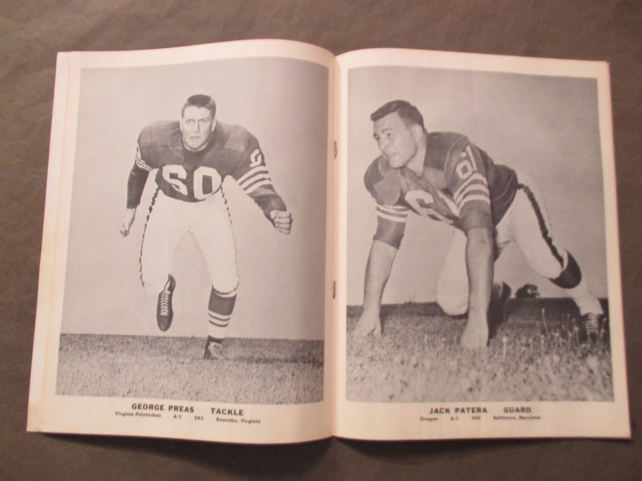 Original Baltimore Colts Picture Album 1958 - Unitas , Shula | eBay