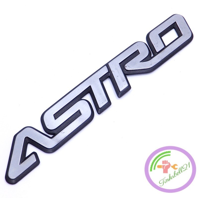 96-05 Chevy Astro Front Door Rear EMBLEM Nameplate Badge OEM Logo ...