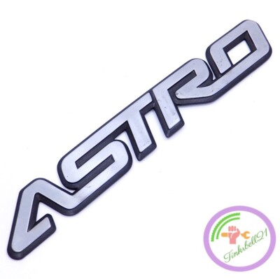 96-05 Chevy Astro Front Door Rear EMBLEM Nameplate Badge OEM Logo ...