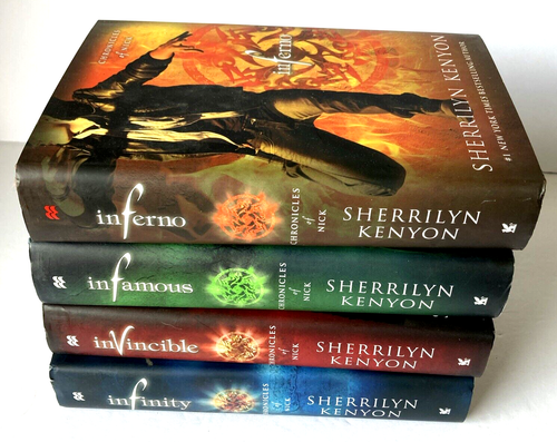 Lot of 4 Sherrilyn Kenyon Chronicles of Nick First Editions HCDJ ...