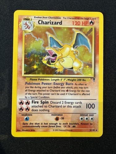 Charizard Holo - 3/110 Legendary Collection- Pokemon Card | eBay