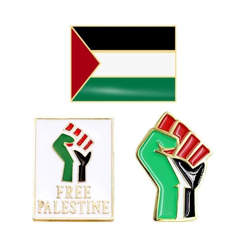 Palestinian Lapel Pin Country Flag Brooch Pin Badge Clothes Bag Hat ...