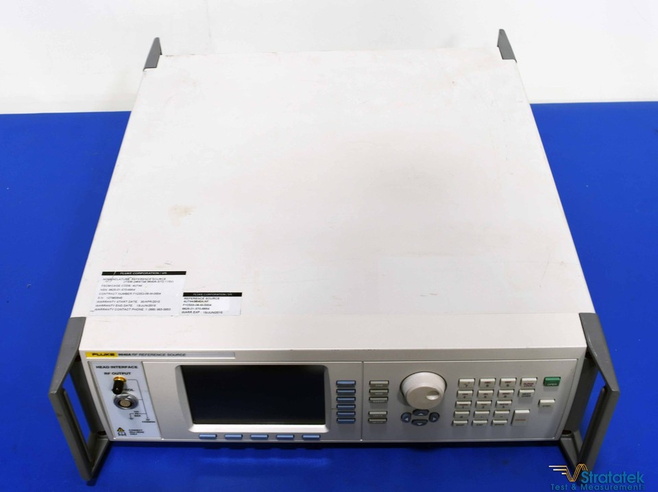 Fluke 9640A RF Reference Source 4 GHz RF Calibrator | eBay