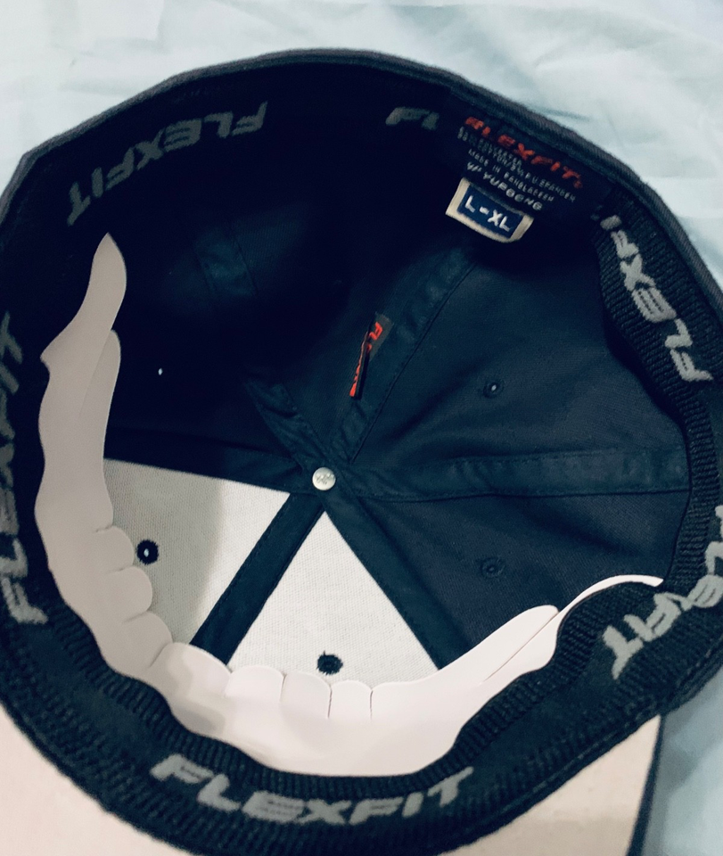 RARE XFL LOGO FLEX FIT HAT CAP L/XL TOP SUMMER FOOTBALL WWE WWF THE ...