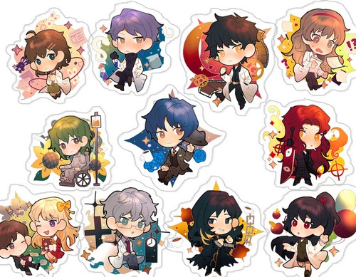 Lobotomy Corporation Netzach Yesod Hokma Geburah Hod Binah Acrylic ...