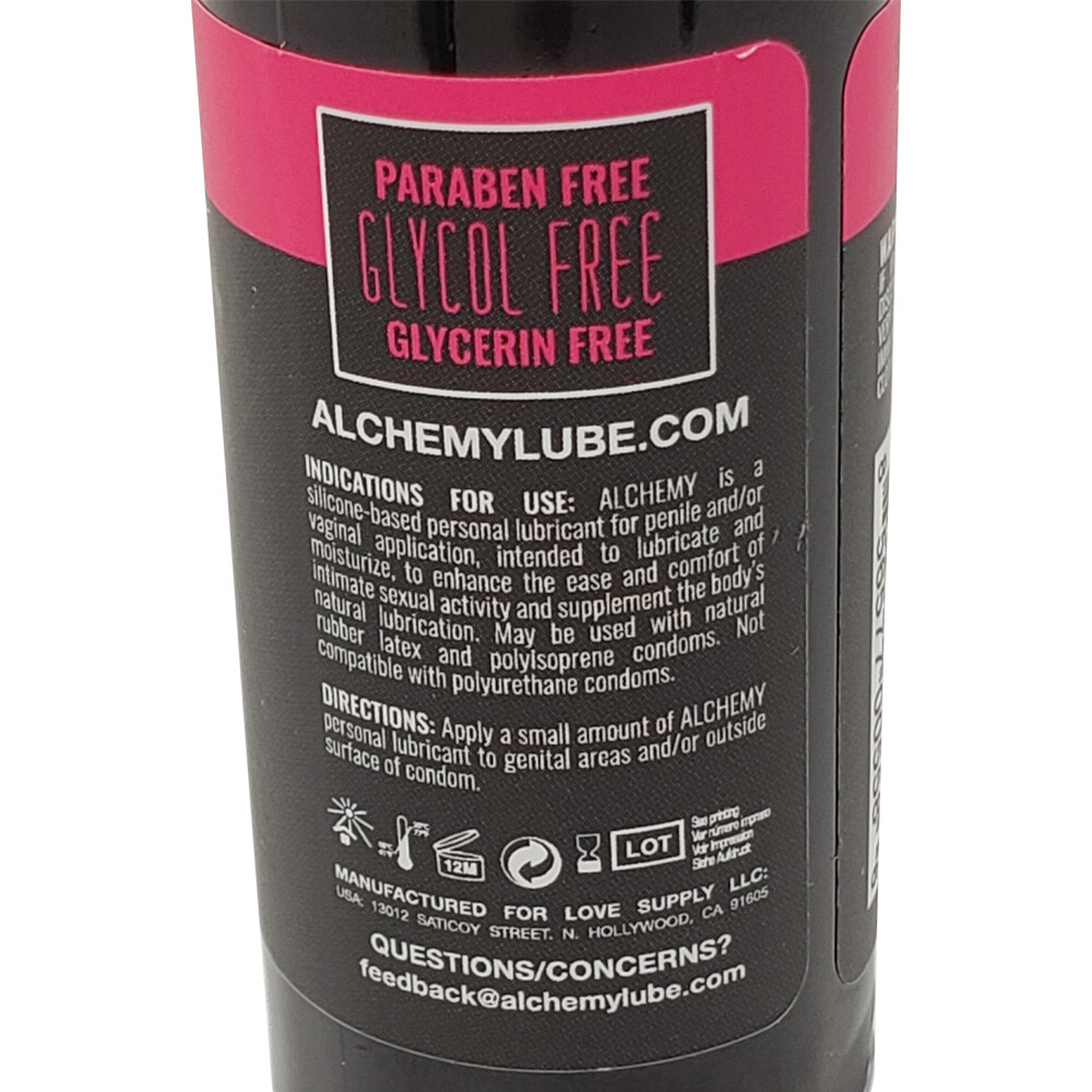 Alchemy Premium Personal Lubricant — Silicone Based Lube 4oz bottle | eBay