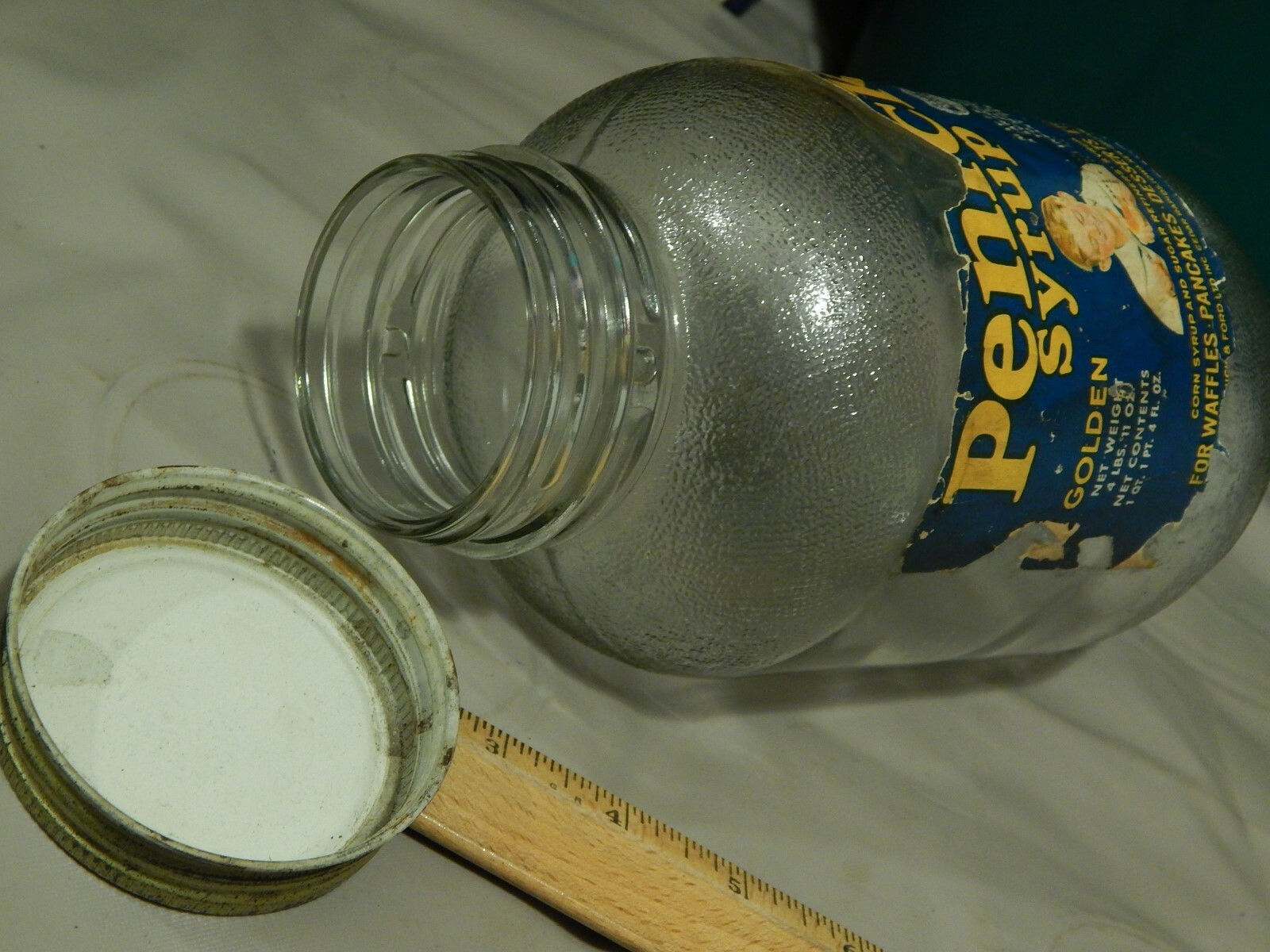 Penick & Ford Syrup [Hazel-Atlas] Glass Jar w/ Paper Label ~ Vtg USA ...