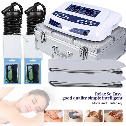 Portable Dual User Ionic Foot Bath Spa Array Ion Detox Cell Cleanse ...